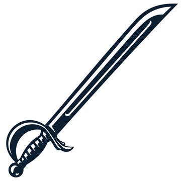 Pirate Cutlass Drawing