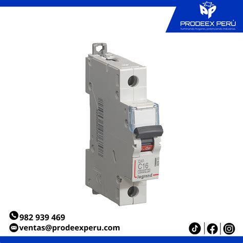 Interruptor Termico Automatico 1p16amp Prodeex Perú
