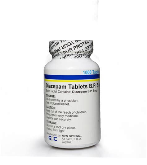 Diazepam Tablets Gpc