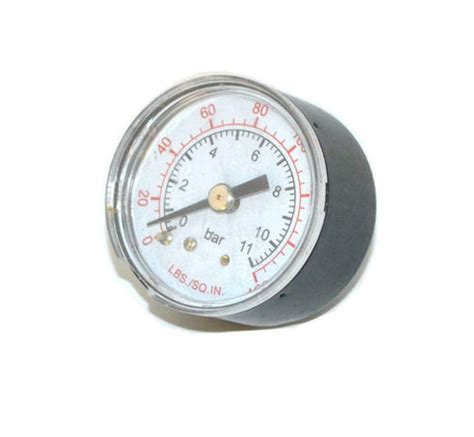 0 160 Psi Pressure Gauge 18 Npt Back Mount Surplus Select