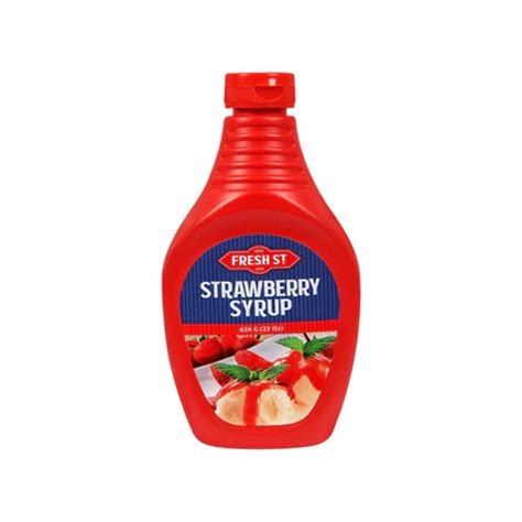 Strawberry Syrup 624ml Onestopwholesalers