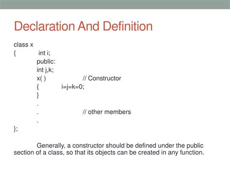 Ppt What Is A Constructor Powerpoint Presentation Free Download