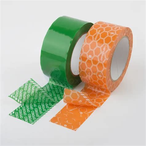 Custom Tamper Evident Tape Secure And Branded Packaging