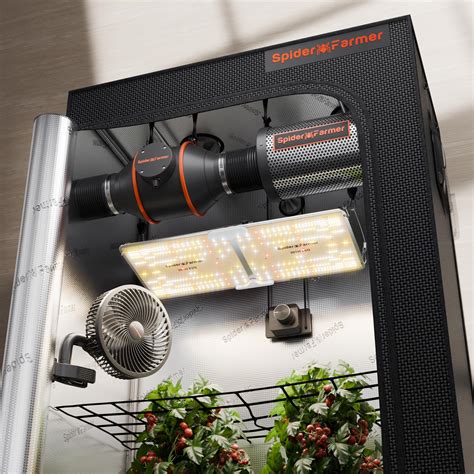 2024 Spider Farmer® 2x4 Evo Complete Grow Tent Kit Sf2000 Samsung