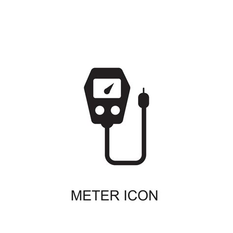 Premium Vector Meter Vector Icon Icon