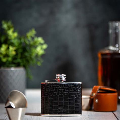 What Makes A Leather Hip Flask Luxury The Pocket Hip Flask Co