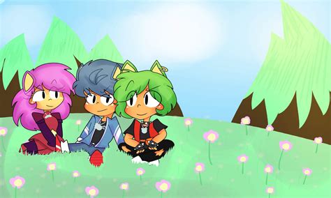 Humanized Triplets 🌱⚘ Sonic The Hedgehog Amino