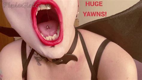 Dark Pixie Yawning Over And Over Standard Hd Pixies Clip Store