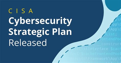 Arunlal P R On Linkedin Cisa Releases Its Cybersecurity Strategic Plan Cisa