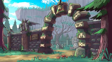 Gravity Falls Concept Art