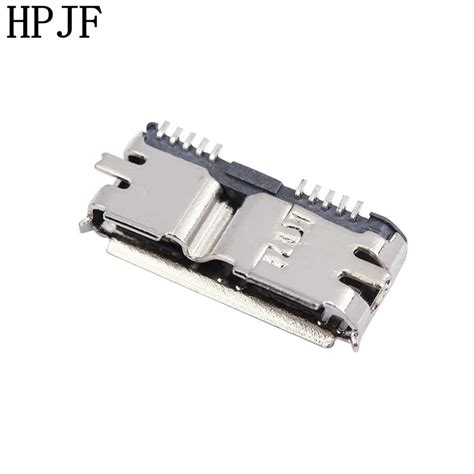 5pcs Lot Micro Usb 3 0 B Type Smt Smd Female Socket Connector For Hard