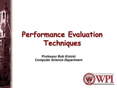 Ppt Performance Evaluation Techniques Powerpoint Presentation Free