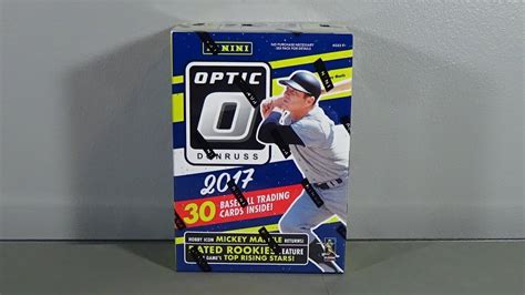 2017 Panini Donruss Optic Baseball Blaster Box Break Youtube