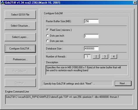 Running GDS RIP Windows