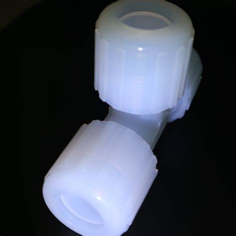 1equal Diameter Tee Pfa Fitting Pfa Ptfe Connector Ptfe And Pfa