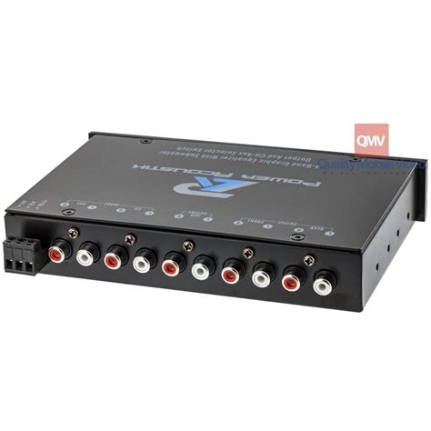 Power Acoustik Pwm 16 3 Band Pre Amp Parametric Equalizer With Isolated