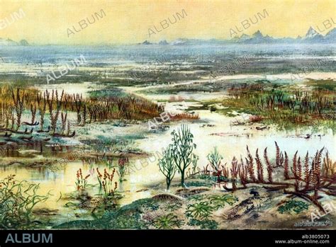 Devonian Period Landscape