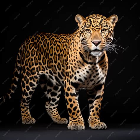 Premium Photo Powerful Jaguar Portrait In 8k Resolution