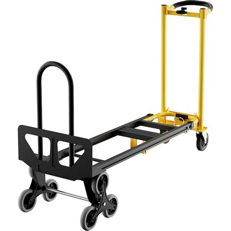 Garvee 3 In 1 Convertible Aluminum Hand Truck Dolly Cart Stair Climbing