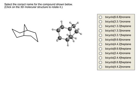 Nonane Molecule