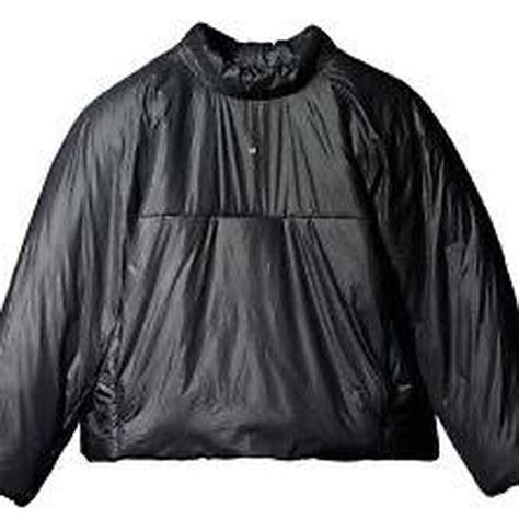 Yeezy Gap Mock Neck Pullover Puffer Black Size M And L Depop