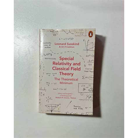 Preloved Special Relativity And Classifical Field Theory The Theoritical Minimum Shopee Malaysia