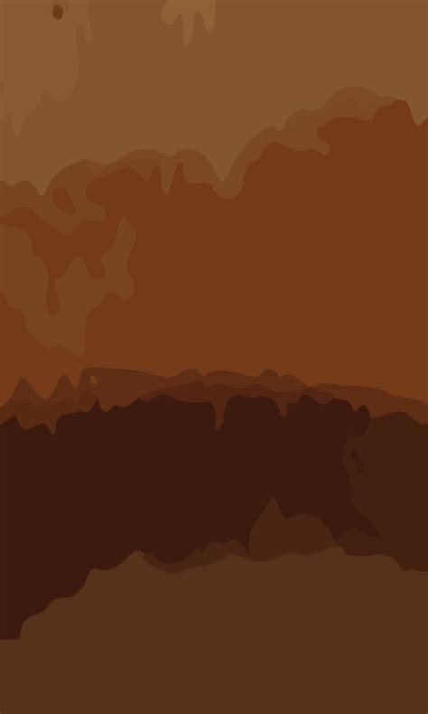 Simple Brown Abstract Background Various Shapes And Unique