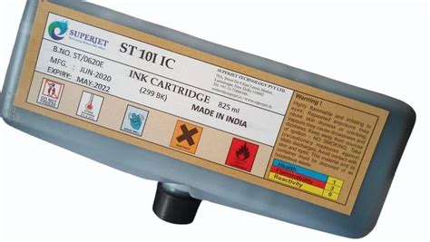 Black Cij Inkjet Printer Ink And Consumables At ₹ 3000piece In New