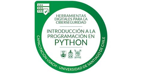 Introducción A La Programación En Python Credly