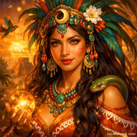 Ixchel Quetzal Taverncard Taverncard