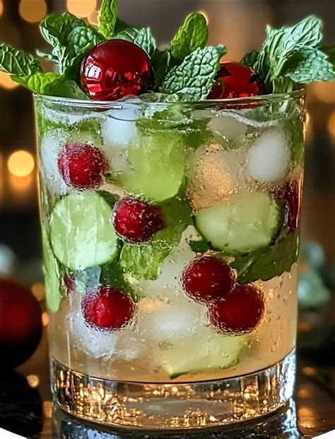 Stanley Tucci Recipes 🌭🥩 Christmas Mojito Facebook White