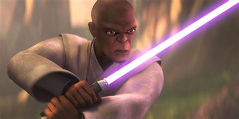 Why Mace Windus Lightsaber Hilt Looks Different In Tales Of The Jedi