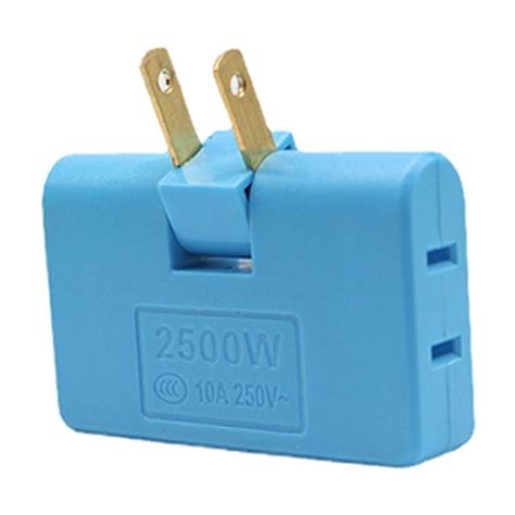 Rotatable Socket Converter 3 Way Rotatable Socket Converter Foldable 2