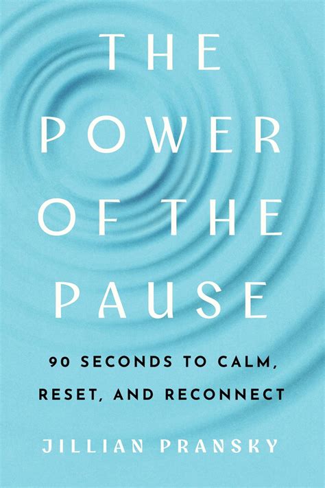The Power Of The Pause By Jillian Pransky Hachette Uk
