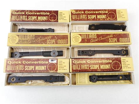 Quick Convertible Williams Scope Mounts