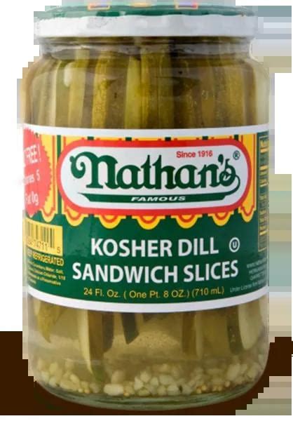Has Anyone See Nathans Famous Kosher Dill Pickles For Sale In Madison