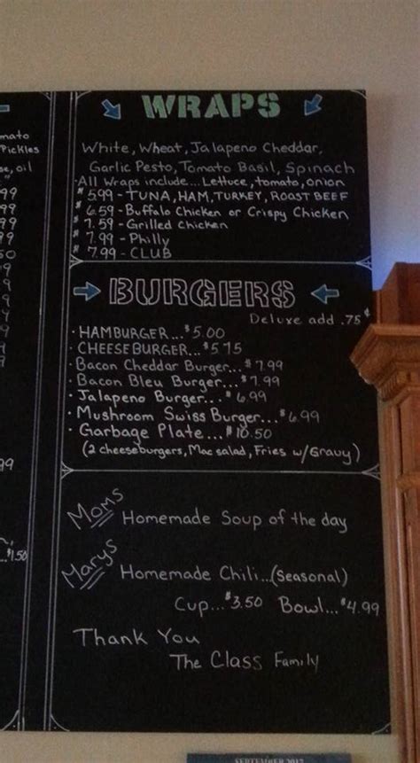 New Menu New Hours New Prices The Classy Café And Deli Facebook