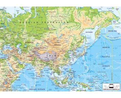 Asia Map Tpe