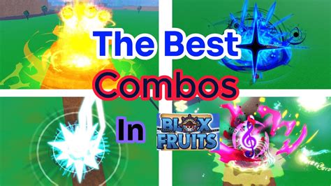 The Best Combos In Blox Fruits Youtube