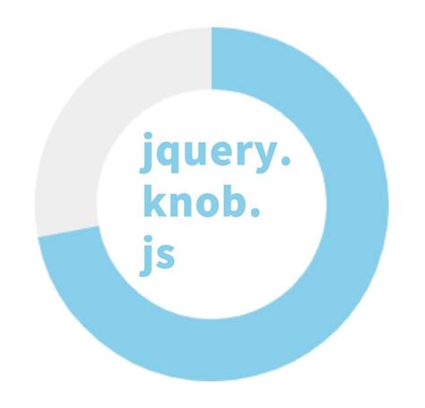 How To Adjust And Display A Pie Chart Using Mouse Cursor Or Numeric Input【jqueryknobjs】｜dad
