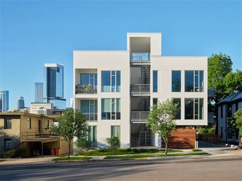 Austins First Single Stair Apartment Building Is Officially Underway