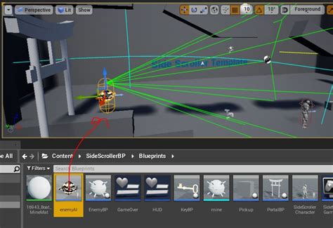 Creating A Side Scroller Mobile Game With Unreal Engine Part Creating A Boss Enemy Fritz Ai