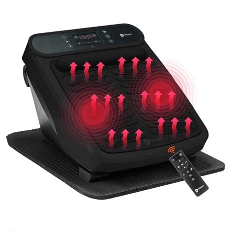 Lifepro Foot Massager With Heat Function Adjustable Speed Vibrating