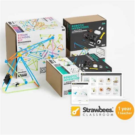 strawbees classroom robotics kit inspire stem learning and creativity