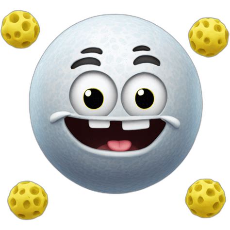 3d Sphere With A Cartoon Spongebob Skin Texture Emoji Ai Emoji Generator