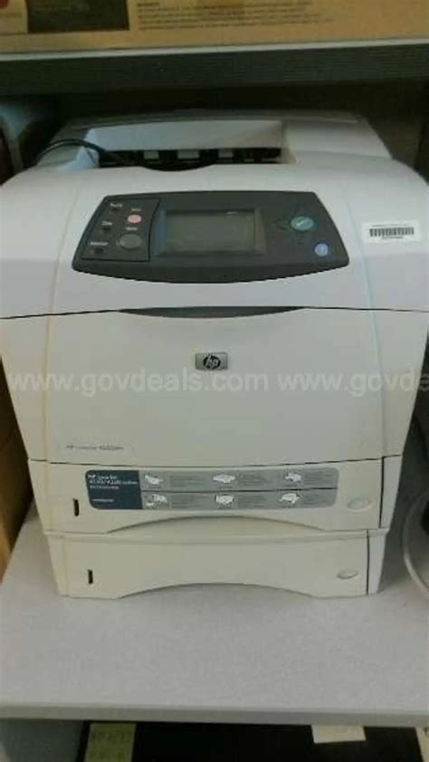 Hp Laserjet 4250dtn Q5403a Printer 5682 Govdeals