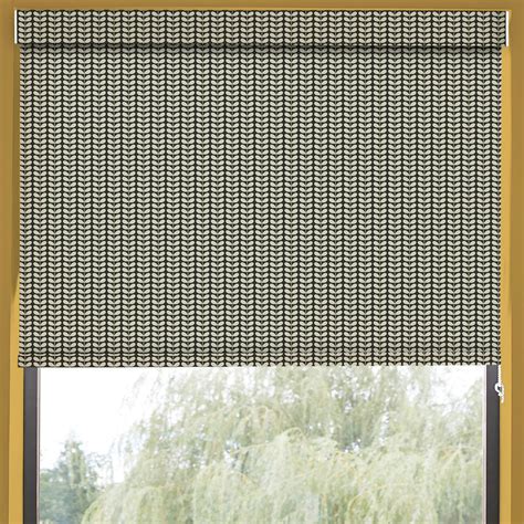 Orla Kiely Tiny Stem Translucent Made To Measure Roller Blind Black 4