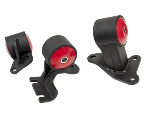 Innovative 88 91 Civic B Series Black Steel Mounts 60a Bushings Rhd O