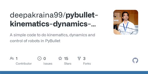 Pybullet Kinematics Dynamics Controljointvelcontrolpy At Master · Deepakraina99pybullet
