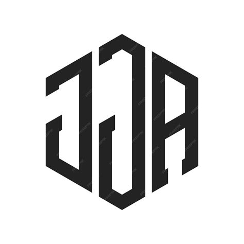 Premium Vector Jja Logo Design Initial Letter Jja Monogram Logo Using